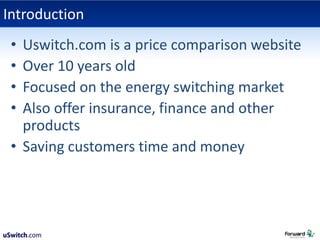 Spa2010 uSwitch | PPTX