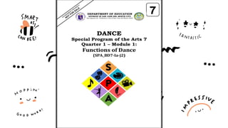 FUNCTIONS OF DANCE | PPTX