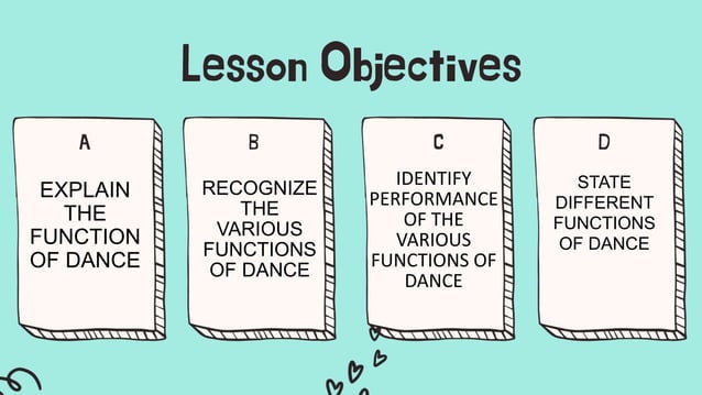 FUNCTIONS OF DANCE | PPTX