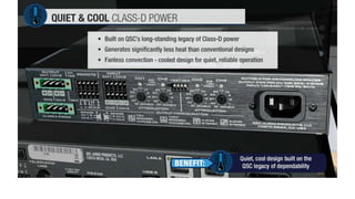 QSC Energy Star SPA Amplifiers | PPTX