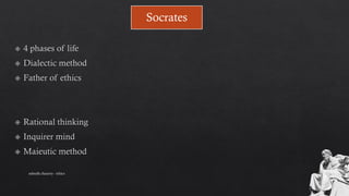 Socrates plato aristotle basic slides For understanding | PPT