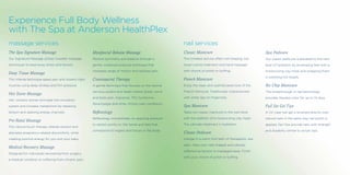 Spa brochure 4 pg+insert fa | PDF