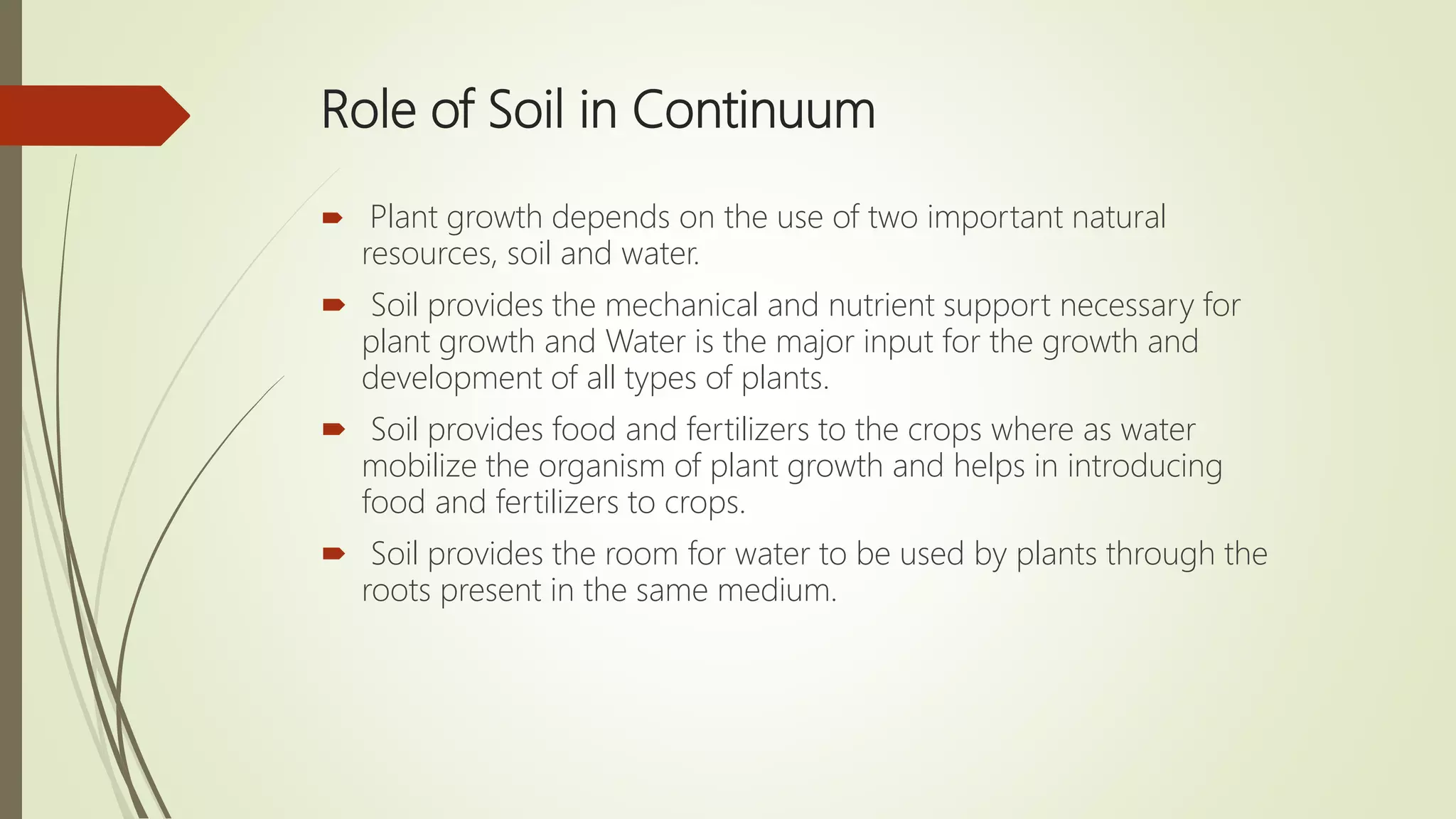 Soil Plant Atmosphere Continuum (SPAC) | PPTX