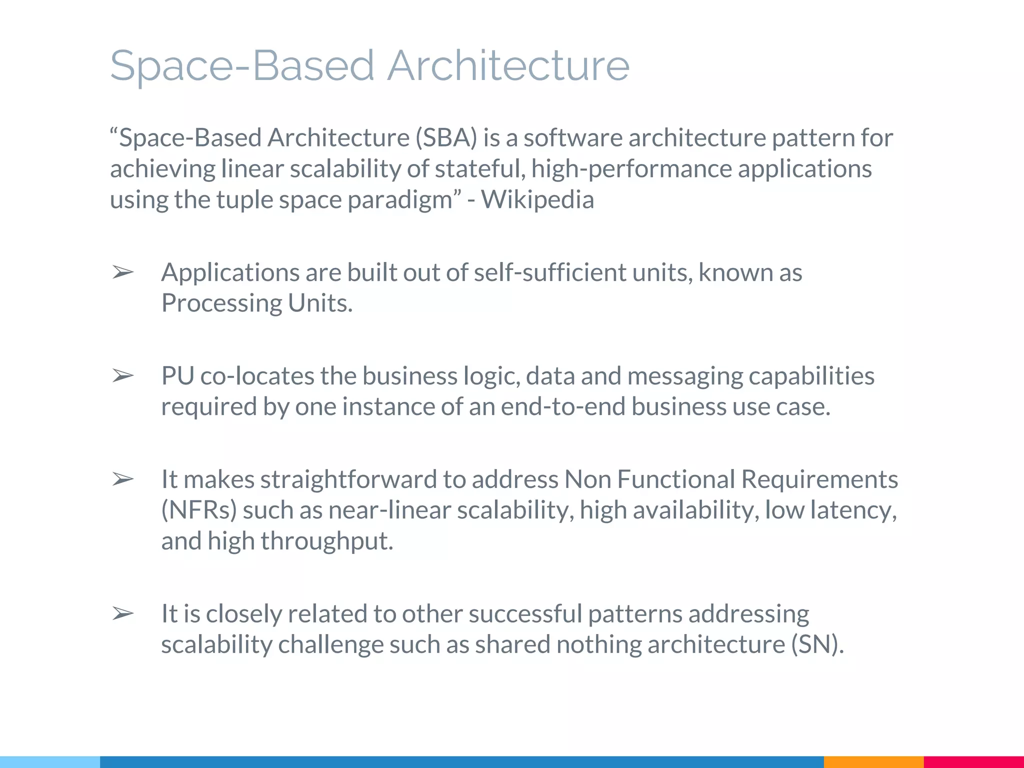 Space-Based Architecture | PPT | Free Download