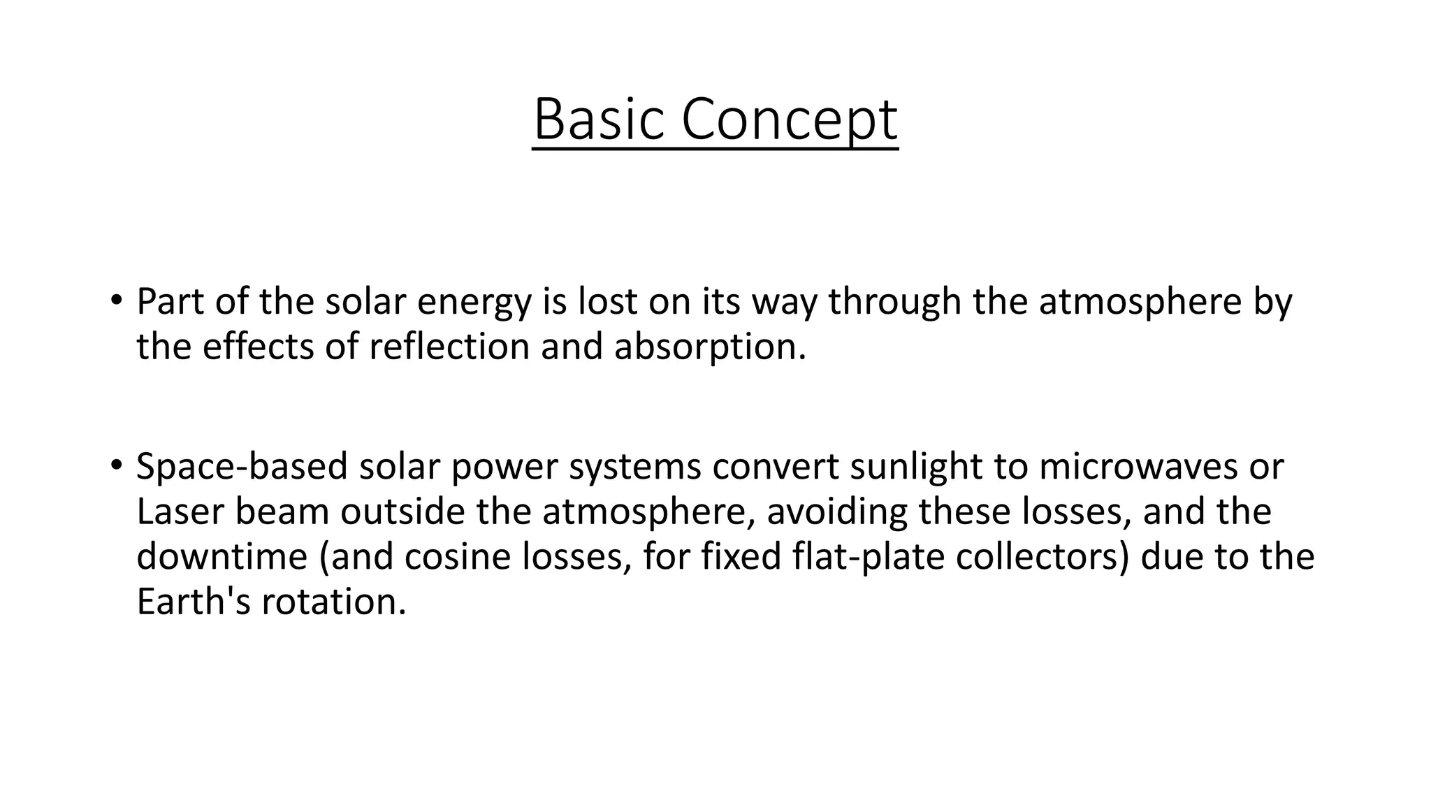 Space Based Solar Power (SBSP) | PPTX