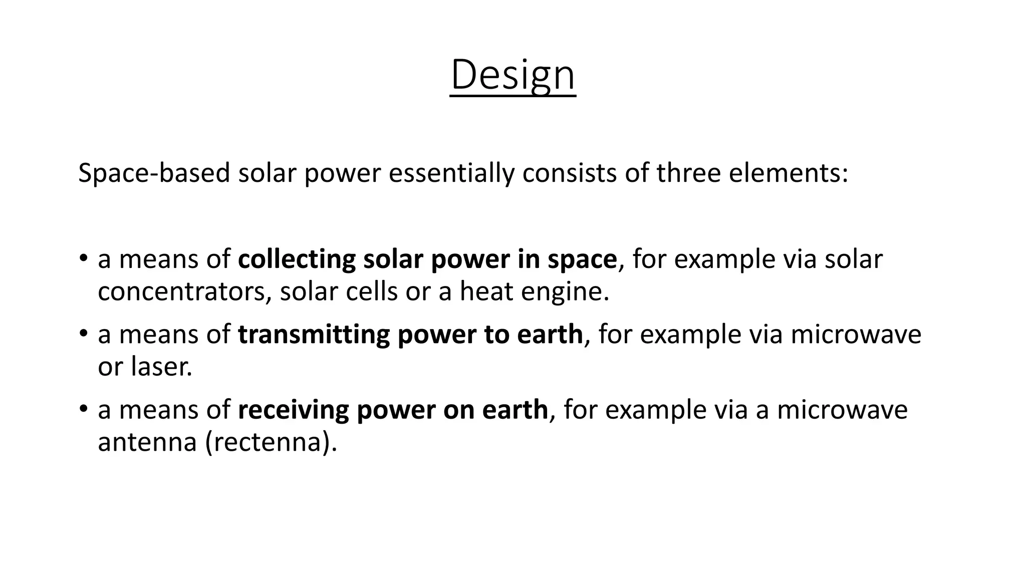 Space Based Solar Power (SBSP) | PPTX