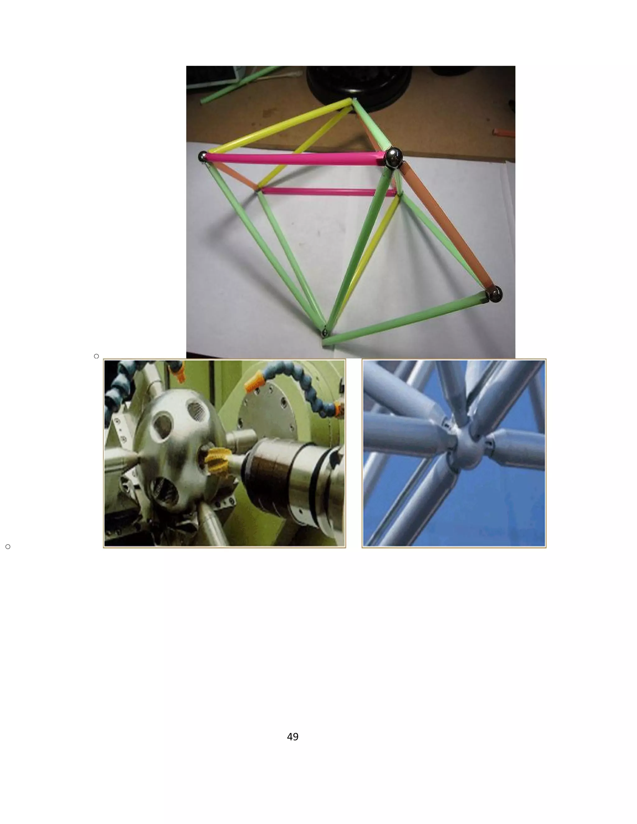 السقوف الشبكية الفراغية Space & diagrid frames- Design | PDF