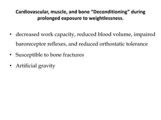 Space physiology | PPTX