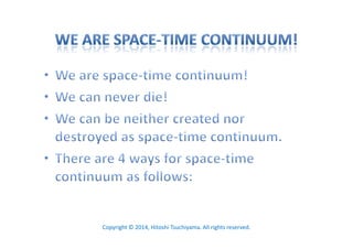 Space-time continuum in 4 ways | PDF