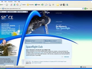 Space Tourism Presentation Brackley Seniors | PPT