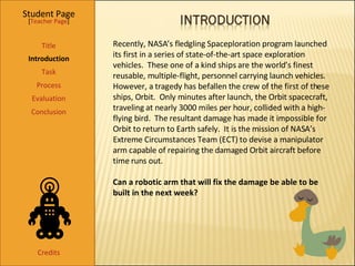 Space WebQuest | PPT