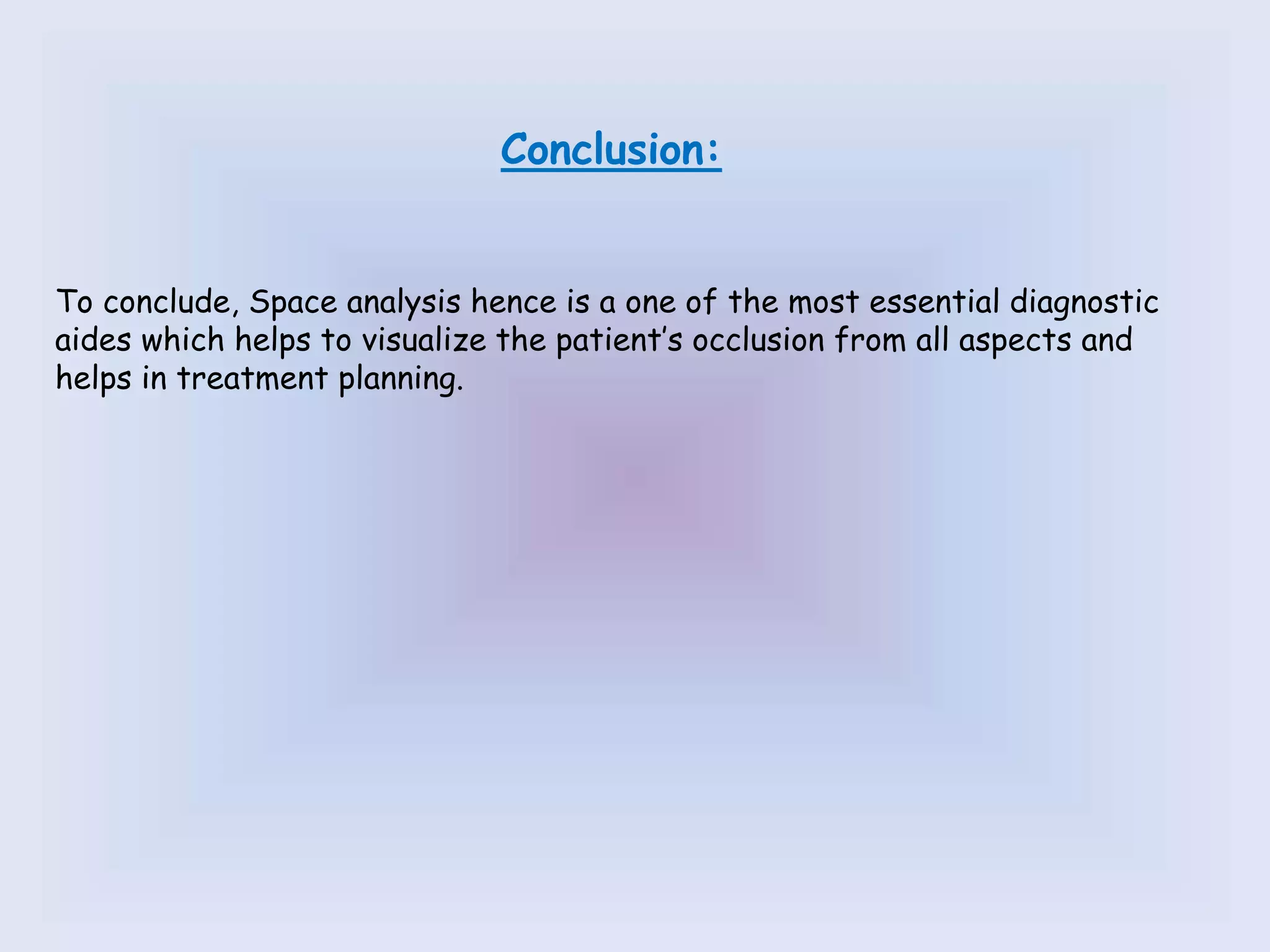 Space Analysis | PPTX