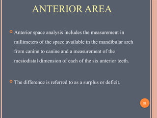 Space Analysis in orthodontics and pedodontics.pptx