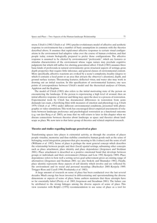 Space and place – two aspects of the human landscape relationship-2007 ...