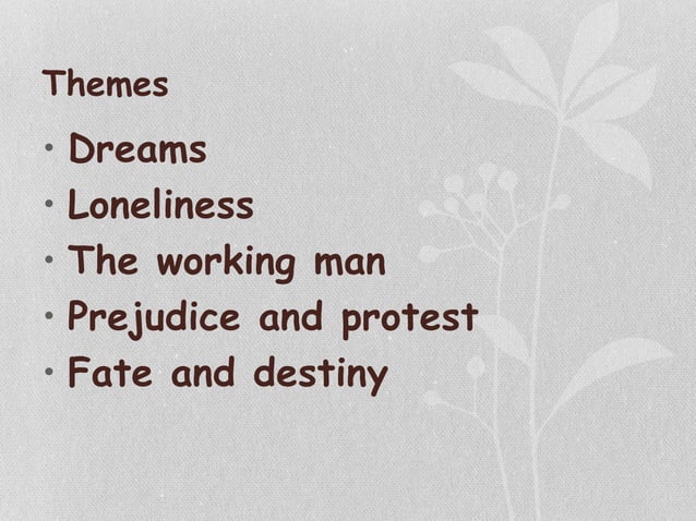 Analysis of chapter 2 - Of Mice and Men | PPT