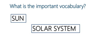 Space and solar system | PPTX