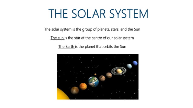 Space and solar system | PPT
