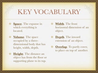 Space and volume | PPT