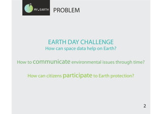 Space apps - MY EARTH Project | PPT