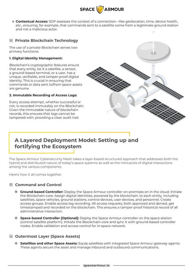 Space Armour Zero Trust Cybersecurity Mesh For Space Systems And Satellite Networks Pdf