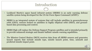Space based infrared system(sbirs), usa one of the nation’s highest ...