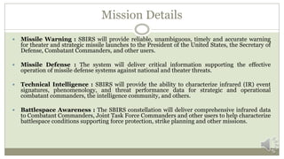 Space based infrared system(sbirs), usa one of the nation’s highest ...