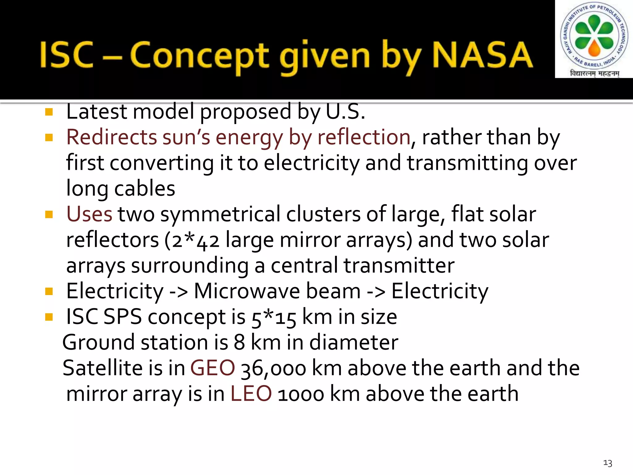 Space based solar power | PPTX