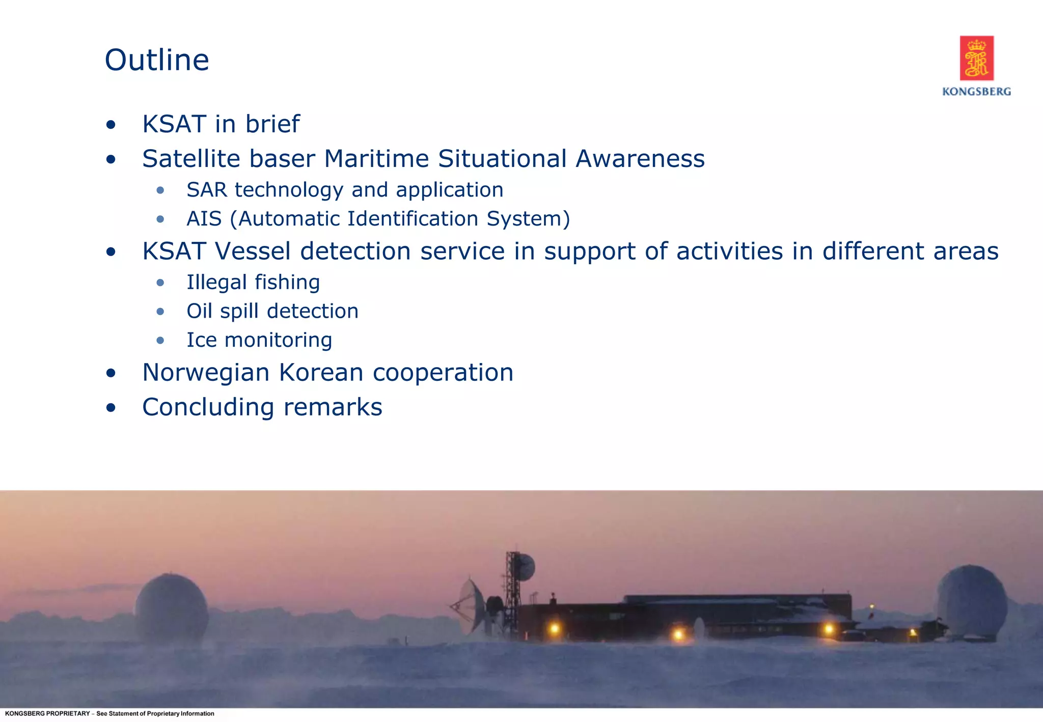 Space based vessel detection – combining earth observation and ais for ...