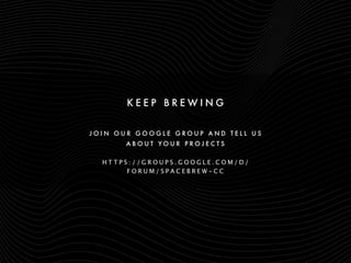 Spacebrew Server Workshop @ ITP | PPT