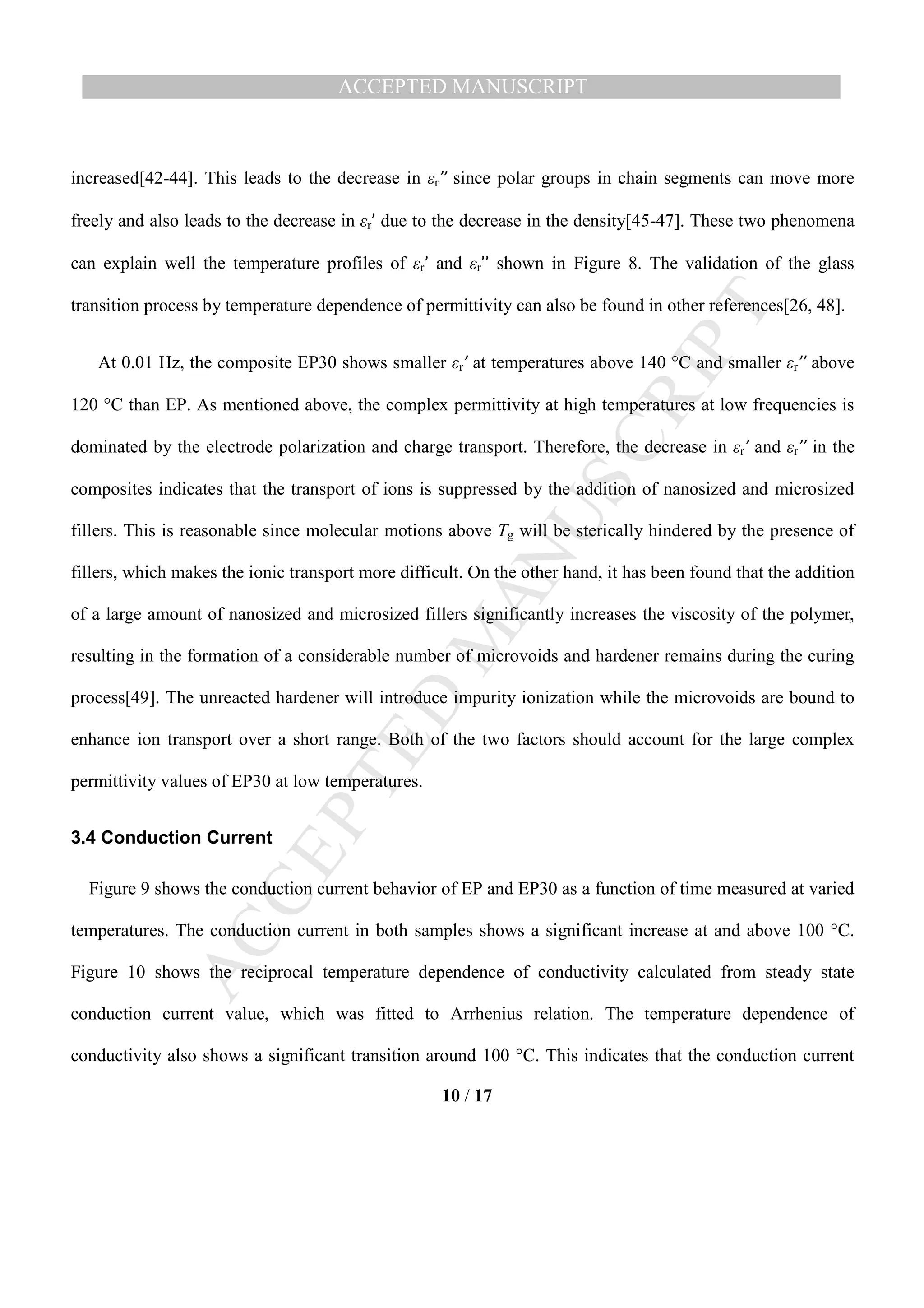 Space charge and dielectric behavior of epoxy composite with si o2 ...