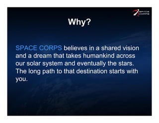 The Space Corps Vision | PPT