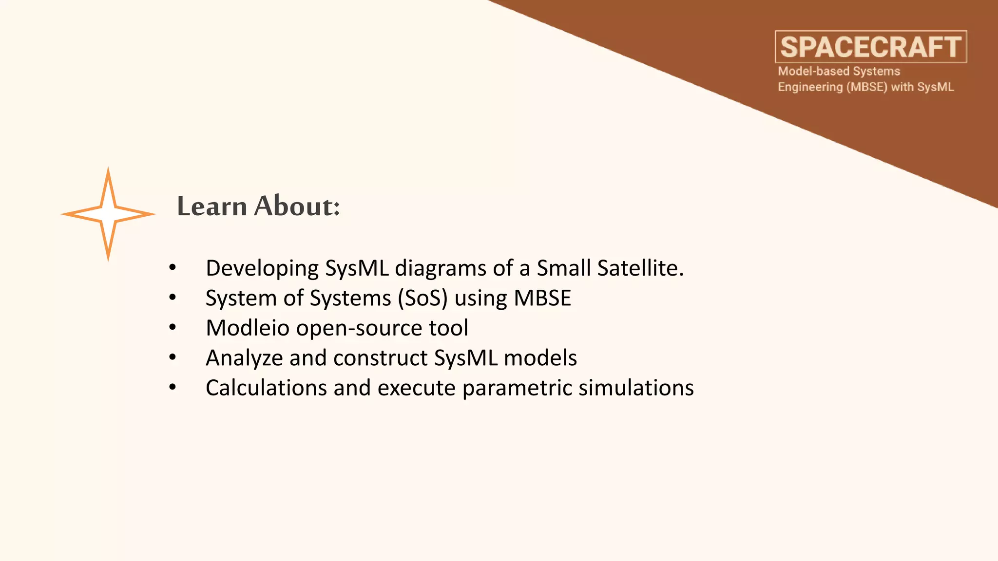NASA Spacecraft MBSE with SysML (Missions to Mars) | PPTX
