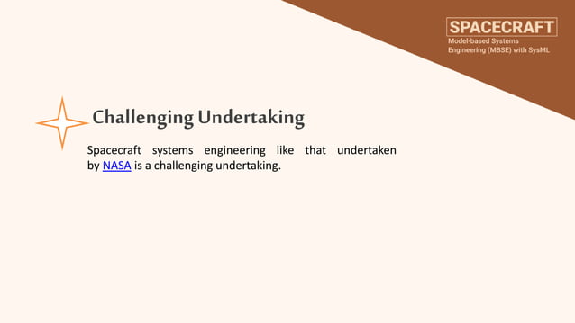 NASA Spacecraft MBSE with SysML (Missions to Mars) | PPTX | Technology ...