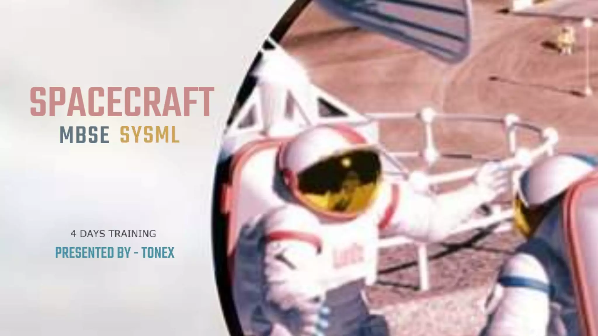 Spacecraft MBSE-SysML, Hands-On Training | PPTX