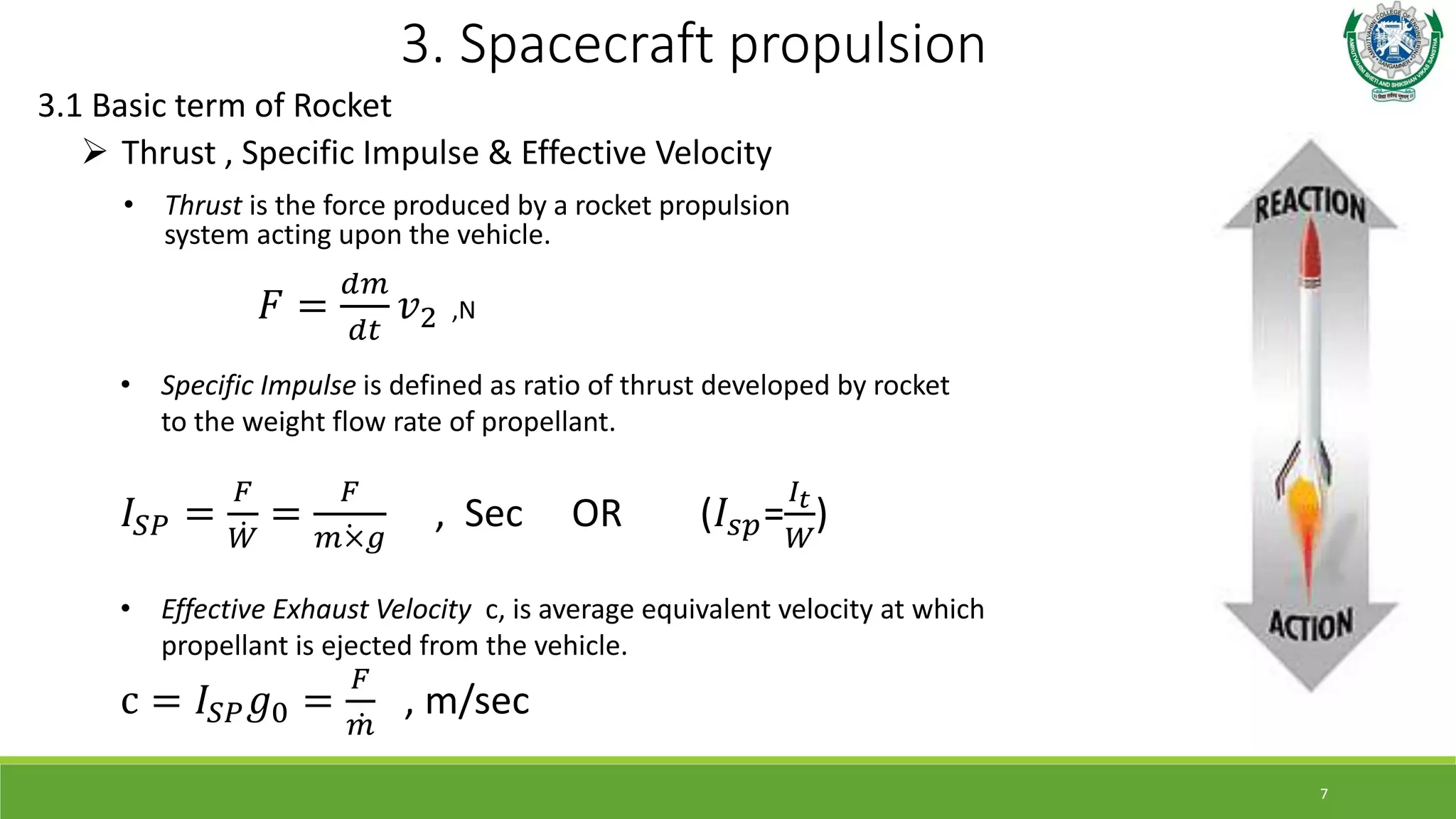Spacecraft Propulsion | PPTX