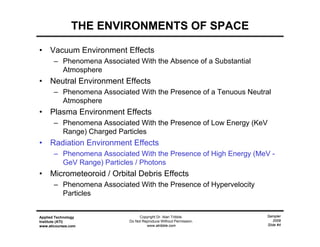 Spacecraft Radiation Protection | PDF
