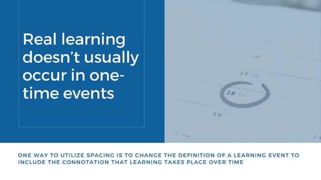 Spaced Learning: Why It Is So Good & How to Get Started | PPTX