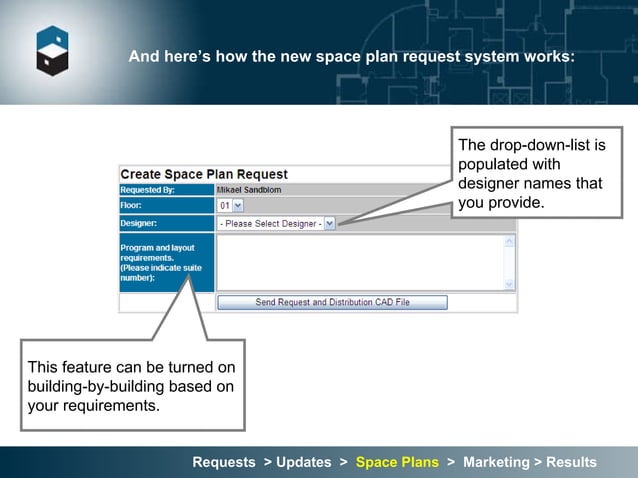 Space Database Drawing Updates and Space Plans | PPT