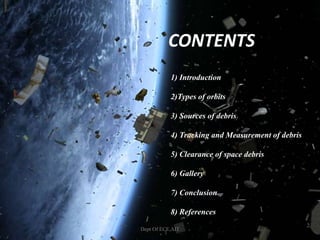 Space desbris removal using gps | PPT