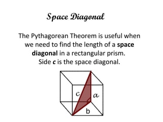 Space diagonal lesson | PPT