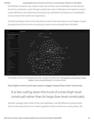 Spaced Repetition Items and Construal Level Theory | PDF