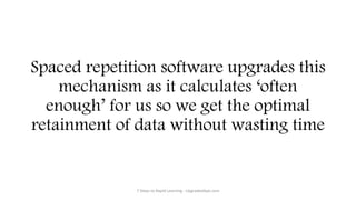 Spaced repetition learning | PPTX