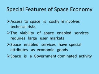 PANORAMA OF GLOBAL SPACE ECONOMY | PDF