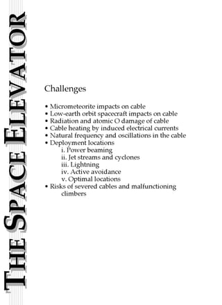 Space elevator | PDF