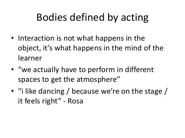 Embodied identity examples - erothat