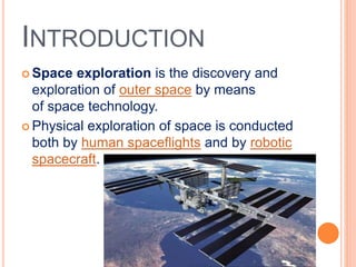 Space exploration | PPTX