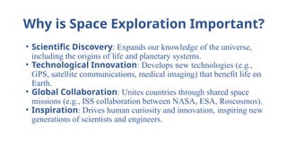 SPACE EXPLORATION.pptx.pptx thought your | PPTX