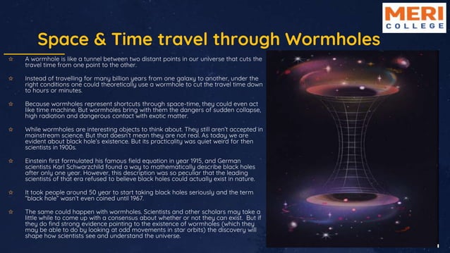 Significance of space exploration, interesting facts about space, Galaxies, black holes and ...