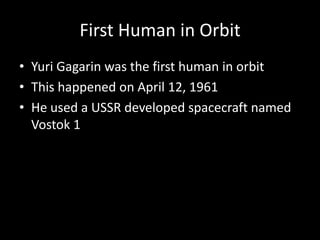 Space exploration facts | PPTX