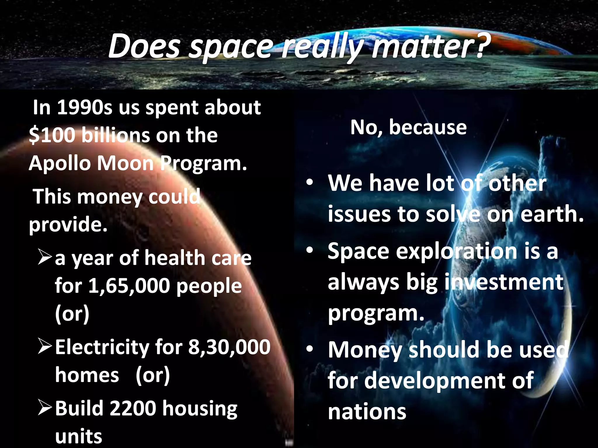 Space exploration (seminar) | PPTX